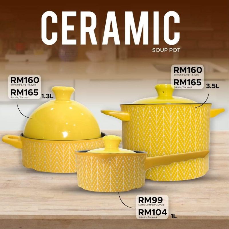 PERIUK TANAH CERAMIC BY DATO ALIFF SYUKRI DHERBS | Shopee Malaysia