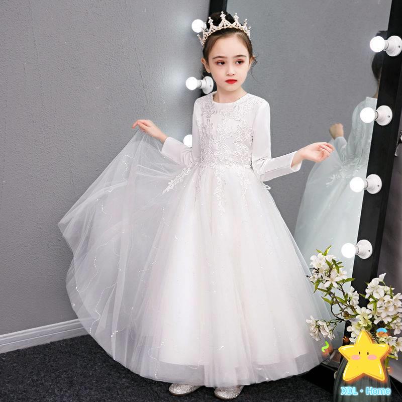 Children's Day gaun budak perempuan baju kanak host performance dress ...