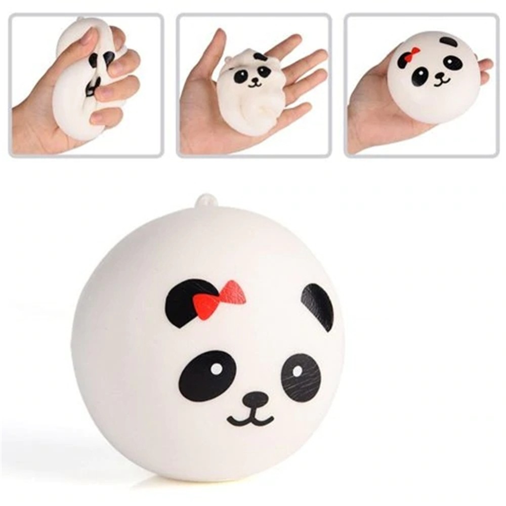 4cm Jumbo Squishy Panda Bread Stress Relief Soft Toy for Kids and ...