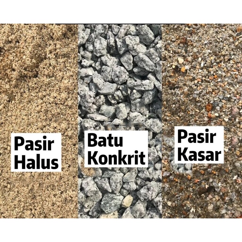 PASIR KASAR/PASIR HALUS/BATU KONKRIT | Shopee Malaysia