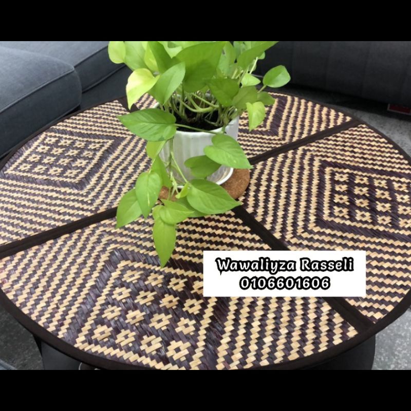 SAPRA MENGKUANG/ TIKAR MENGKUANG (SEPROH ALAS MAKAN) BOLEH PILIH CORAK ...