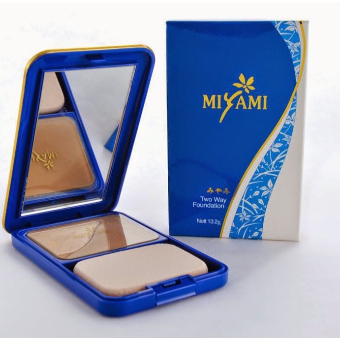 MIYAMI TWO WAY FOUNDATION 1(LIGHT) 100% ORIGINAL HQ+FREEGIFT | Shopee ...