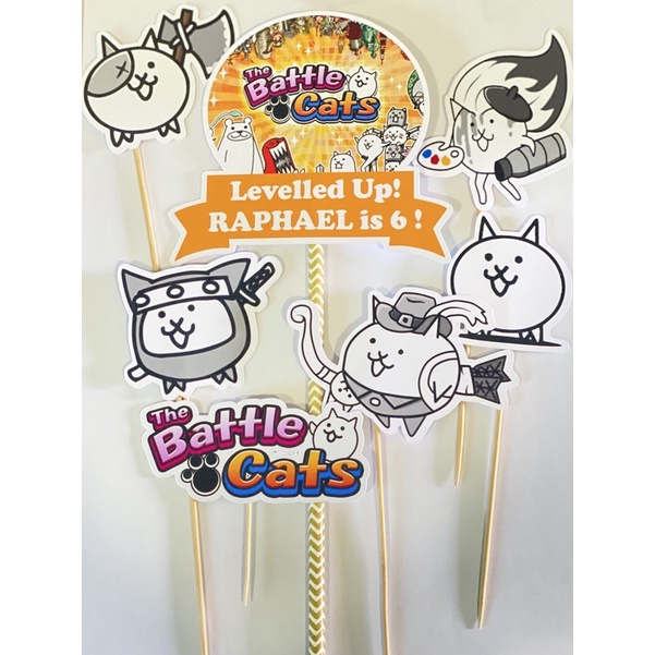 The Battle Cats Topper Cake | Shopee Malaysia