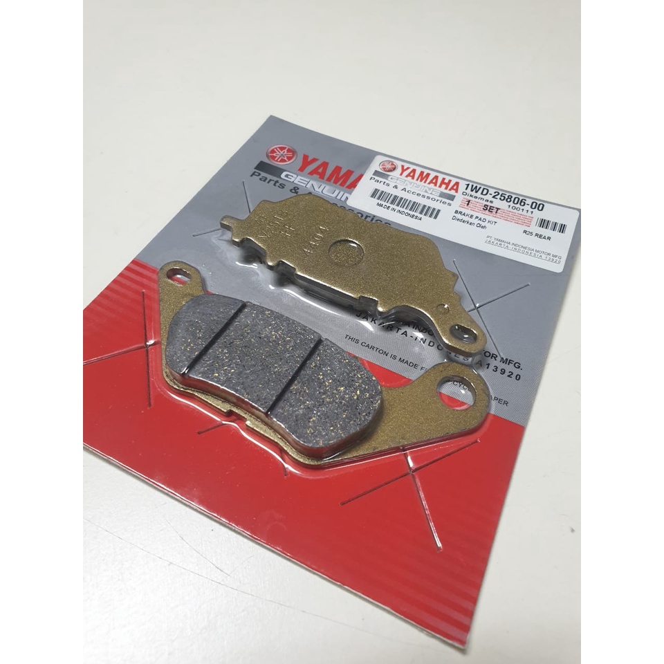YAMAHA YZF-R25 - REAR DISC PAD (OEM) READY STOCK KL/SABAH/SARAWAK ...