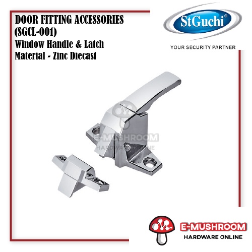 St Guchi SGCL-001 Home Window Handle Lock & Latch Lock | Shopee Malaysia