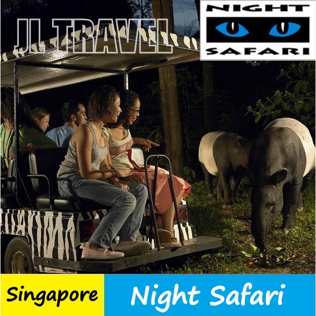Singapore Night Safari with Tram Ride | Shopee Malaysia