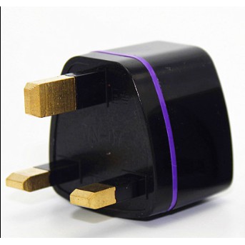 UK Type Electrical Plug Adaptor 3 Pin Adapter Converter Travel UK Plug ...