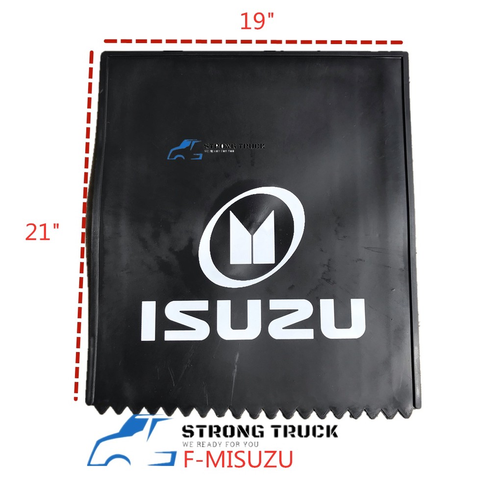 ISUZU PVC MUDFLAP 19"X21" | Shopee Malaysia