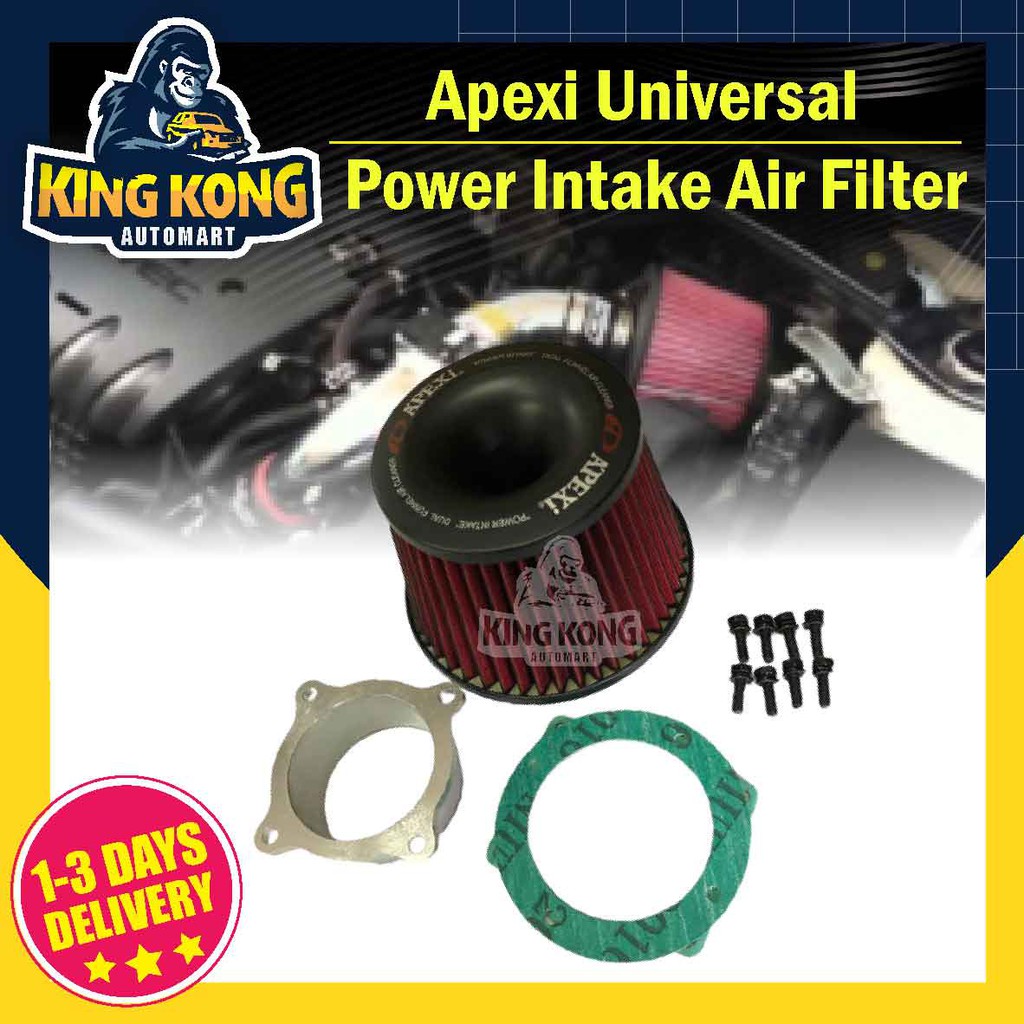 Apexi Car Intake Air Filter ( 75mm / 3 Inch ) | Shopee Malaysia