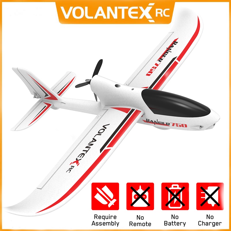 Volantex RC Plane Ranger 750 One Key Return 6-Axis Gyro No transmitter ...