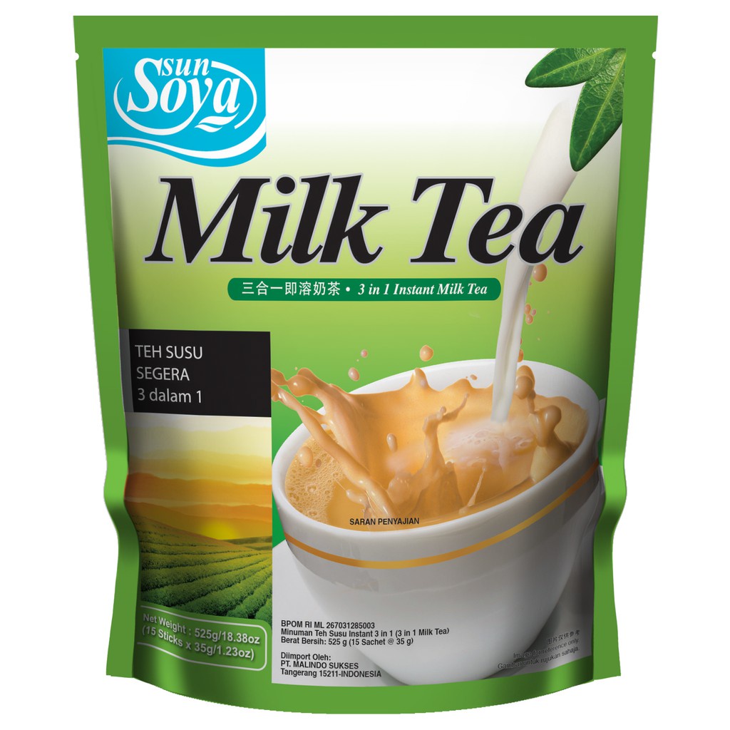 SunSoya Instant Milk Tea (35g x 15 sachet) 原味奶茶 | Shopee Malaysia