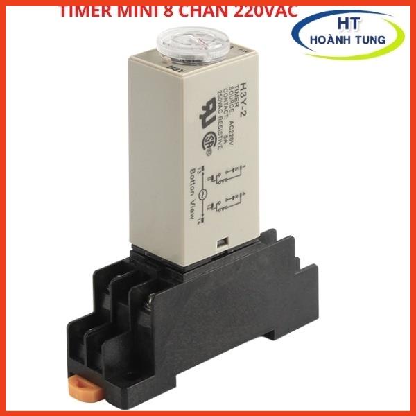 Timer Timer H3Y-2 mini time relay, 8-pin Timer switch 220VAC voltage ...