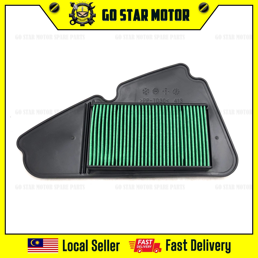 BEAT BEAT-FI BEATFI BEAT110 V1 V2 FUEL INJECTION AIR FILTER AIR CLEANER ...