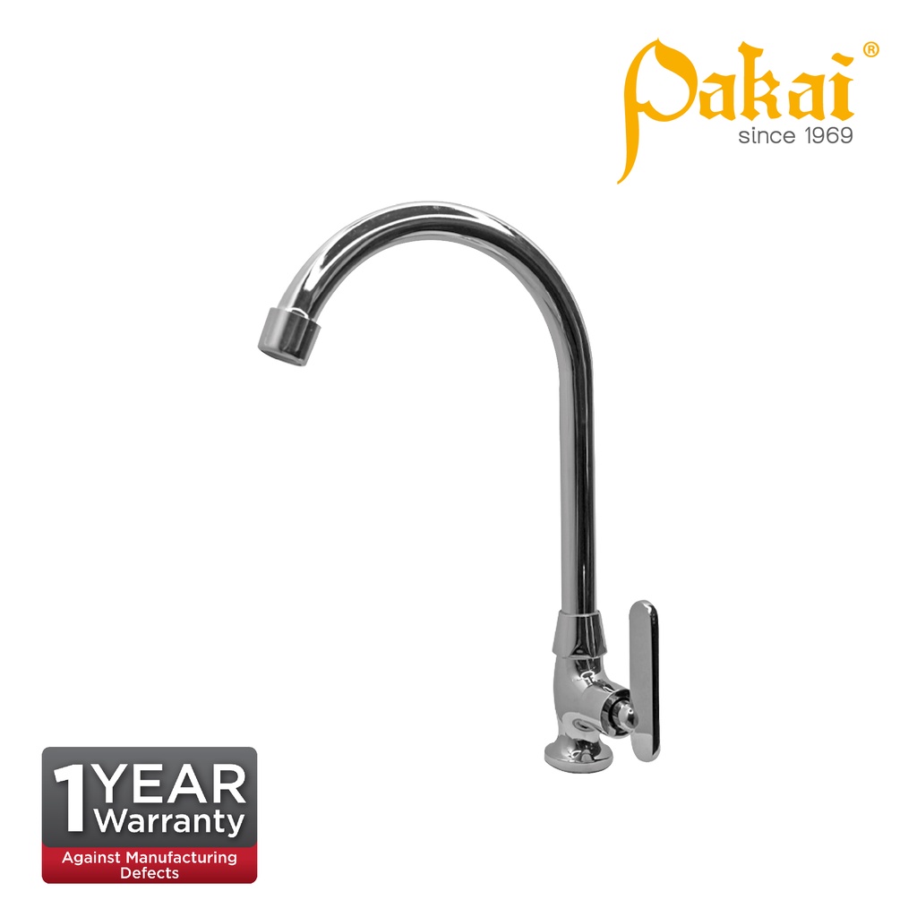 Pakai Verto Chrome Plated Pillar Sink Tap - Kitchen Sink - Paip Air ...