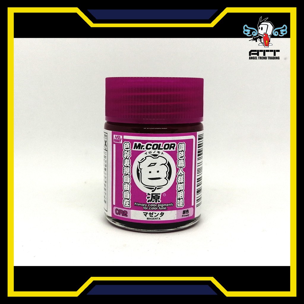 MR.COLOR CR2 MAGENTA. PRIMARY COLOR PIGMENTS FOR MR.COLOR 18ML (Gunpla ...