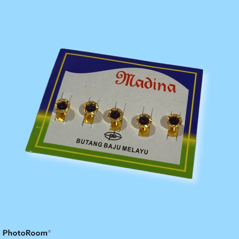 Butang Baju Melayu Button Brooch Cekak Musang Lelaki 5 Biji Malay ...