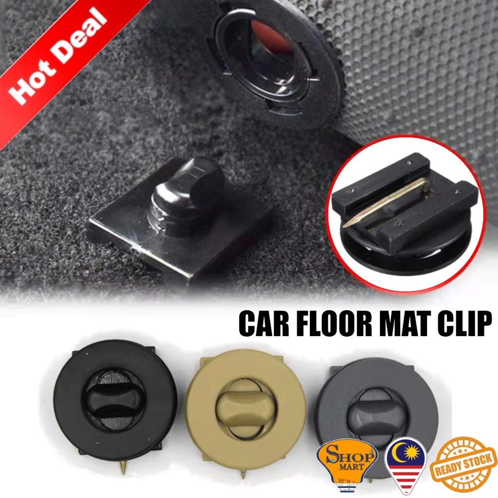 Car Carpet Clip Holder Floor Mat Coil Mat Cramp Fastener Anti Skid ...