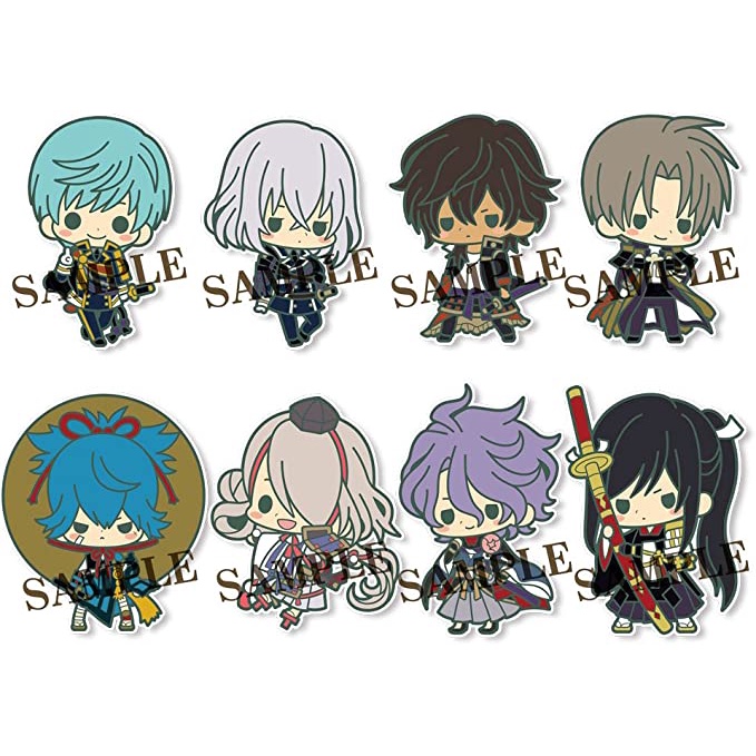 [KOTOBUKIYA] Key chain Touken Ranbu furukonpurito rubber strap 1BOX ver 1 genuine Japan | Shopee ...