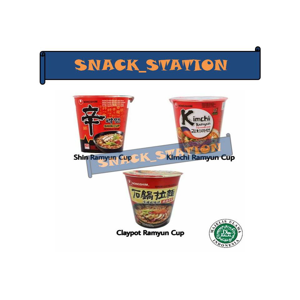ReadyStock NongShim Korean Shin Ramyun KimChi Clay Pot Ramen (Cup ...