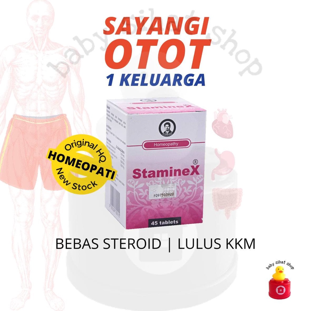 STAMINEX Legakan Sakit Produk Homeopati Untuk Sakit Belakang Otot Sendi ...