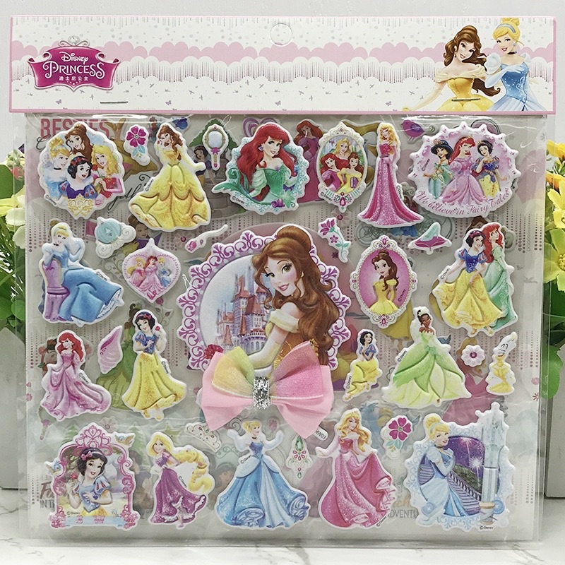 Children Princess Dress up Stickers Girls Change Clothes Large Double ...