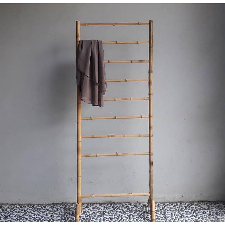 BAMBOO LADDER KJ CRAFT | Household Aesthetic Decorative Ladder Bamboo ...