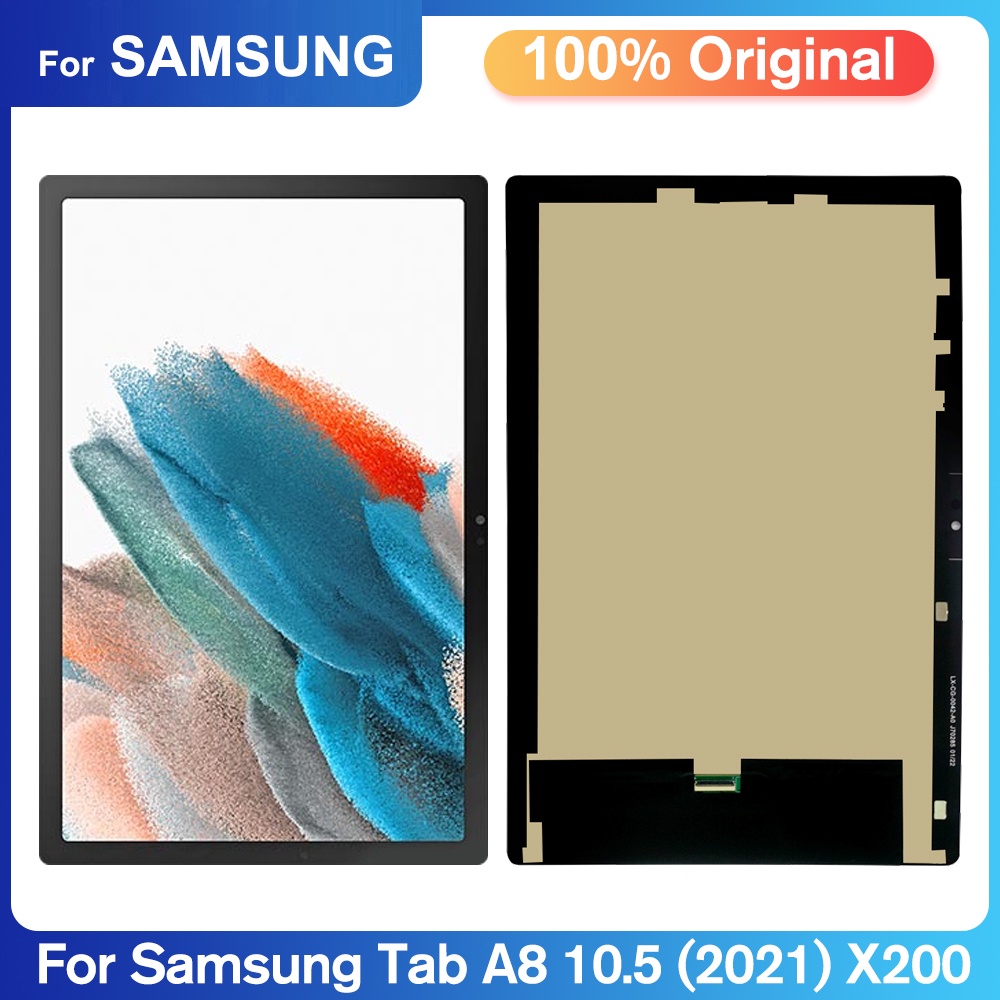 LCD For Samsung Galaxy Tab A8 10.5 (2021) SM-X200 SM-X205 X200 LCD Display Touch Screen ...