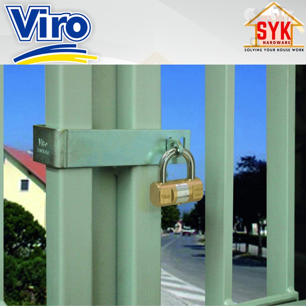 SYK VIRO Cylinder Brass Padlock (50mm/60mm/70mm/80mm) With Original ...