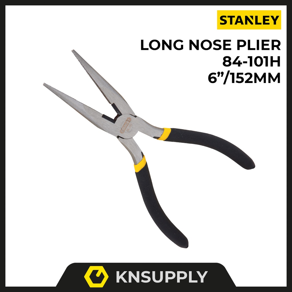 STANLEY LONG NOSE PLIER 6" (84-101) | Shopee Malaysia