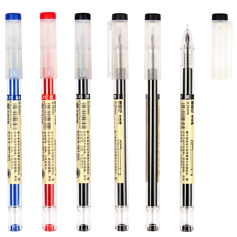 1pcs 0.35mm Black/blue/Red Ink Gel Pens Set Refills Gel Ink Pen Sketch ...