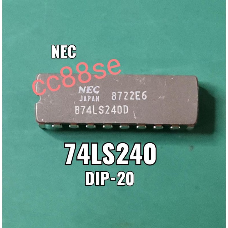 B74LS240D 74LS240 74240 DIP-20 INTERGRATED CIRCUIT IC NEC | Shopee Malaysia