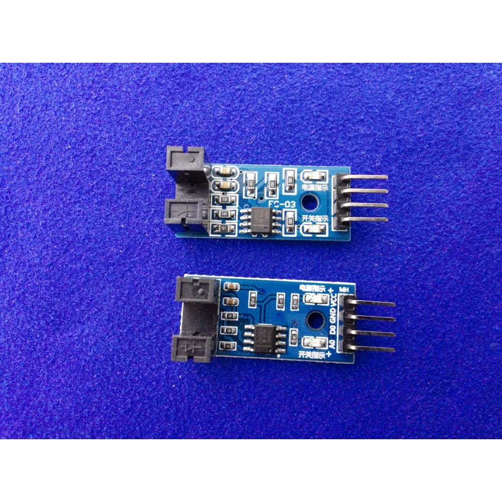 Speed Sensor Module 1 Set 2 Motors Test Slot Type Optocoupler ...