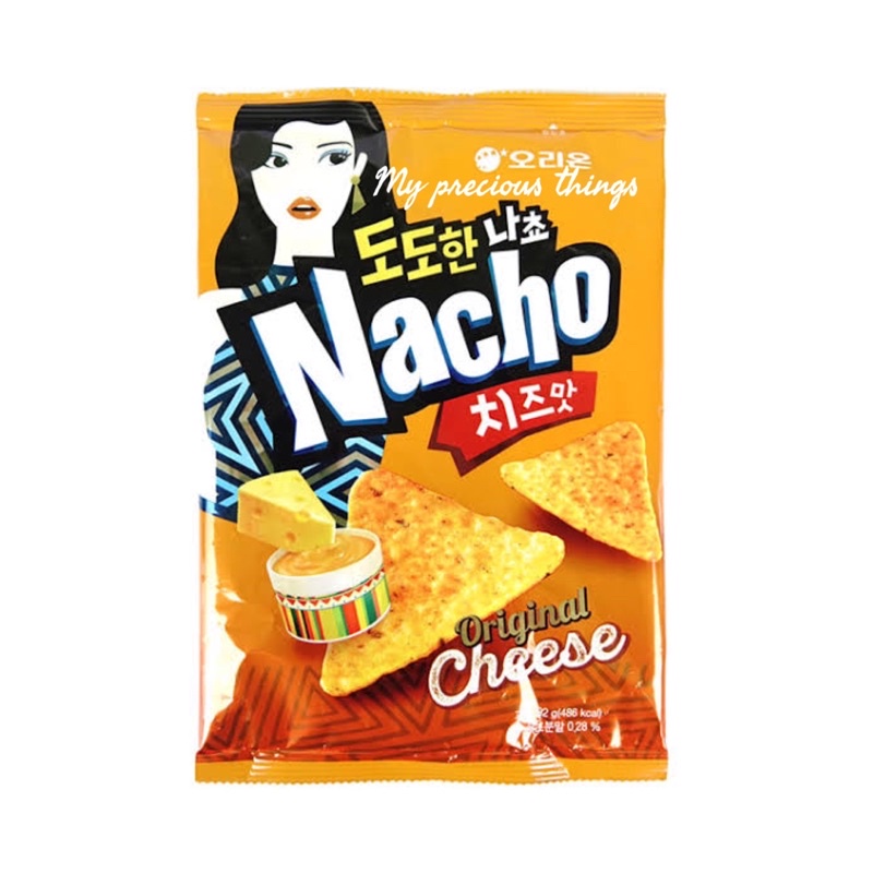 Orion NACHO CHEESE 92GRAM KOREAN SNACK NACHO CHIPS | Shopee Malaysia