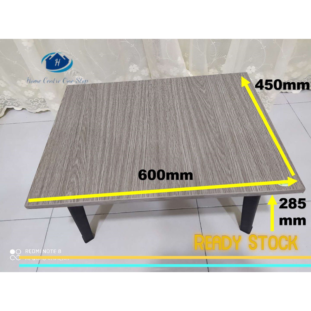 60cmx 45cm Small Table Water Resistant Foldable Study Table meja lipat ...