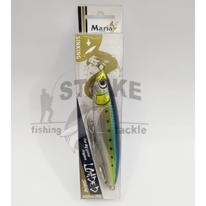 Maria LURES LOADED 140mm - 55gr | Shopee Malaysia