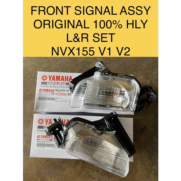 NVX155 FRONT SIGNAL ASSY SIGNAL DEPAN SET ORIGINAL 100% HLY FOR YAMAHA ...