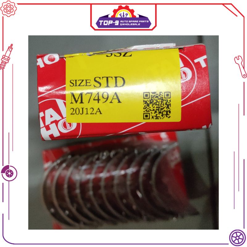 PERODUA 3SZ MYVI 1.5 LAGI BEST AVANZA YRV AVANZA MAIN BEARING KIT TAIHO ...