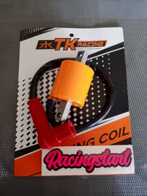 ORIGINAL RACING ORANGE TK COIL PRC | Shopee Malaysia