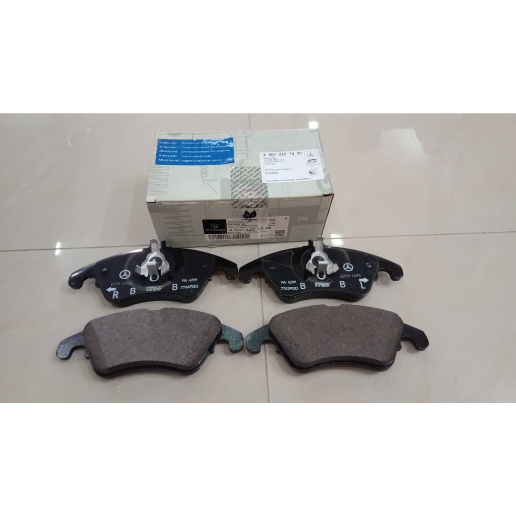 0074207520 FRONT BRAKE PAD MERCEDES BENZ W212 E-CLASS,W207,W218,W172 ...