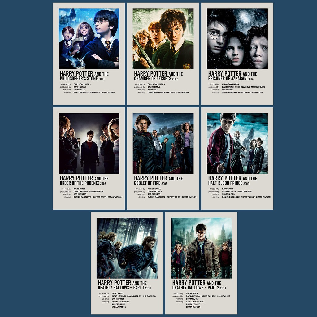Harry Potter Movies In Chronological Order