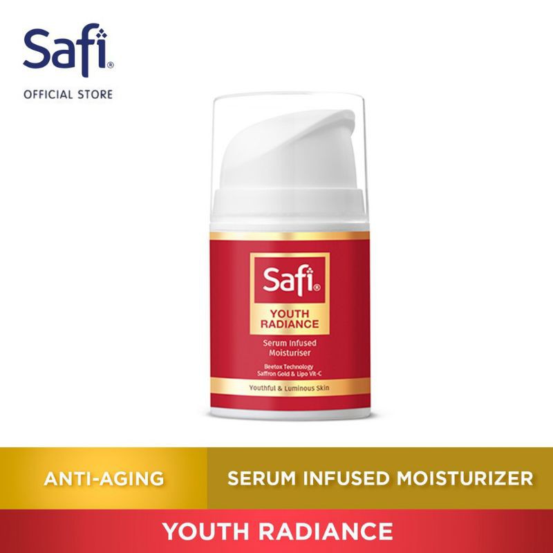 SAFI YOUTH RADIANCE SERUM INFUSED MOISTURIZER 40G | Shopee Malaysia