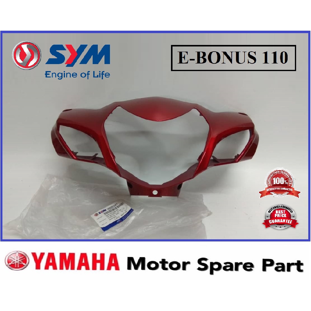100% ORIGINAL SYM BONUS110 HANDLE COVER 0 53205-SAF-0003 E-BONUS EBONUS ...