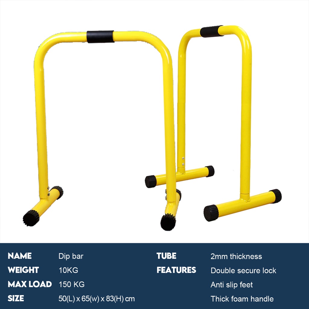 Vigor Fitness Crossfit Dip Parallel Bar | Shopee Malaysia