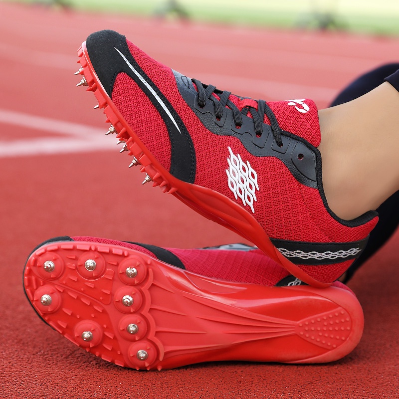 Quality Assurance Unisex Track And Field Shoes Spikes Training Shoes