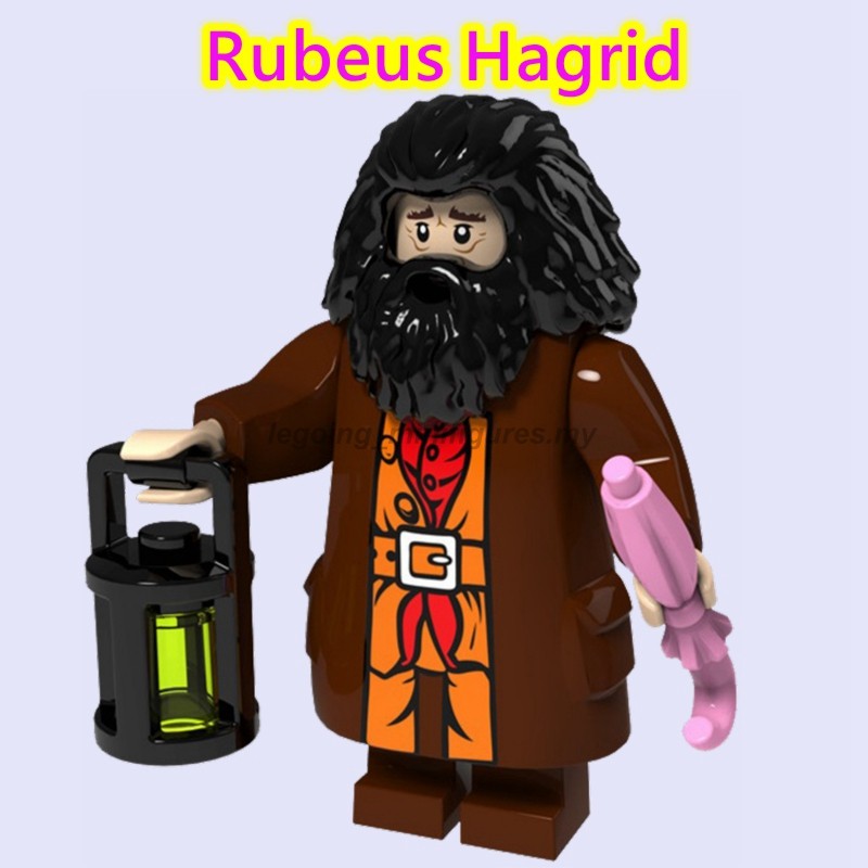 Compatible with Leging Minifigures Harry Potter Dumbledore Rubeus ...