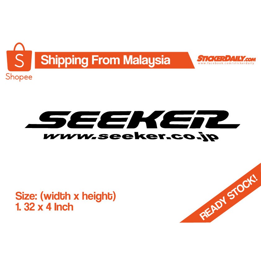 Honda Seeker JDM Sticker Japan | Shopee Malaysia