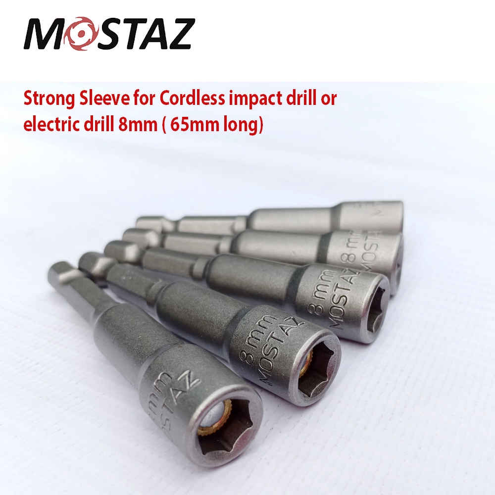 Mostaz Strong Magnetic Sleeves Hexagonal Bit H8 Magnetic Crump Bit 8mm ...
