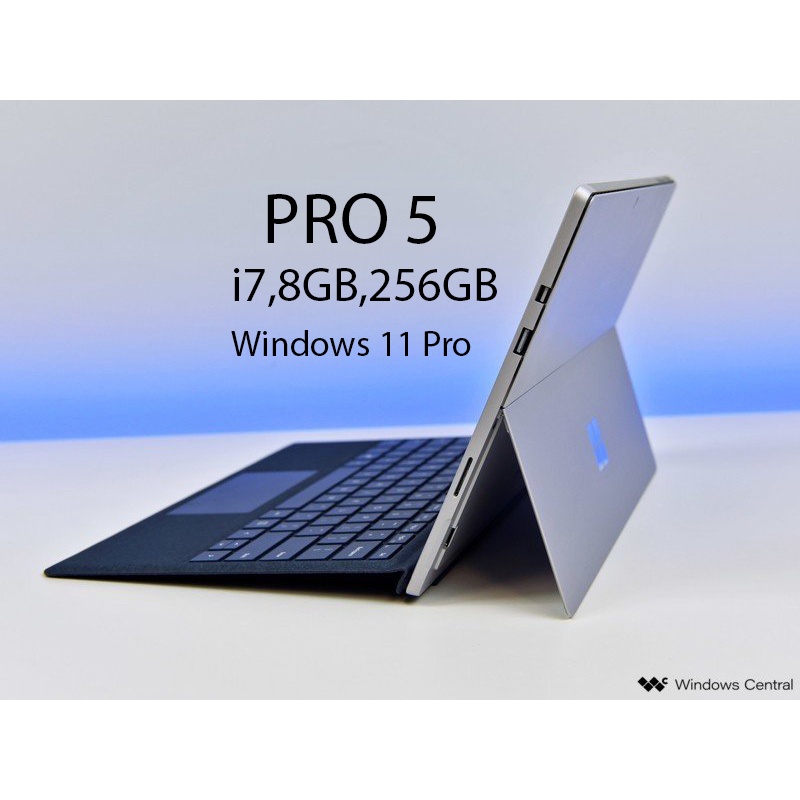 Microsoft Surface Pro 5, i5-7th Gen,8 GB RAM, 256GB SSD, Touchscreen ...