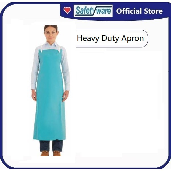 ANSELL CPP Green PVC Apron I Heavy Duty Chemical Protection Apron I ...