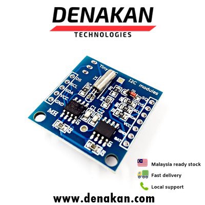 DS1307 RTC Modul With IIC Interface Real-Time Clock + Battery CR2032 ...